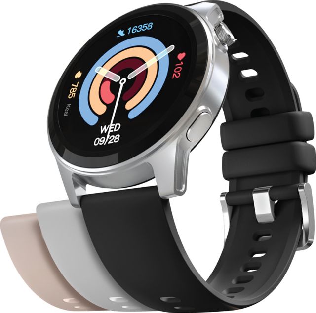 Hypergear Activ8 Smartwatch & Fitness Tracker, Silver | Hypergear ...