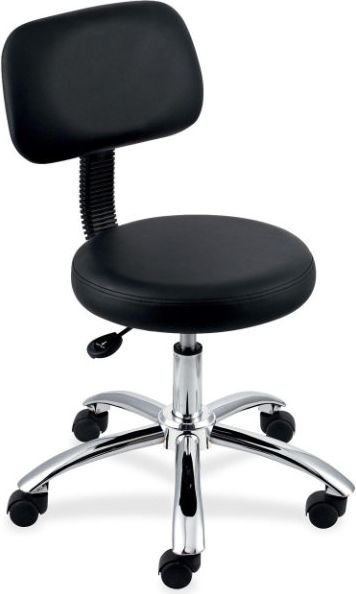 STOOL BLK VINYL PNEUMATIC HT | East Tennessee State University